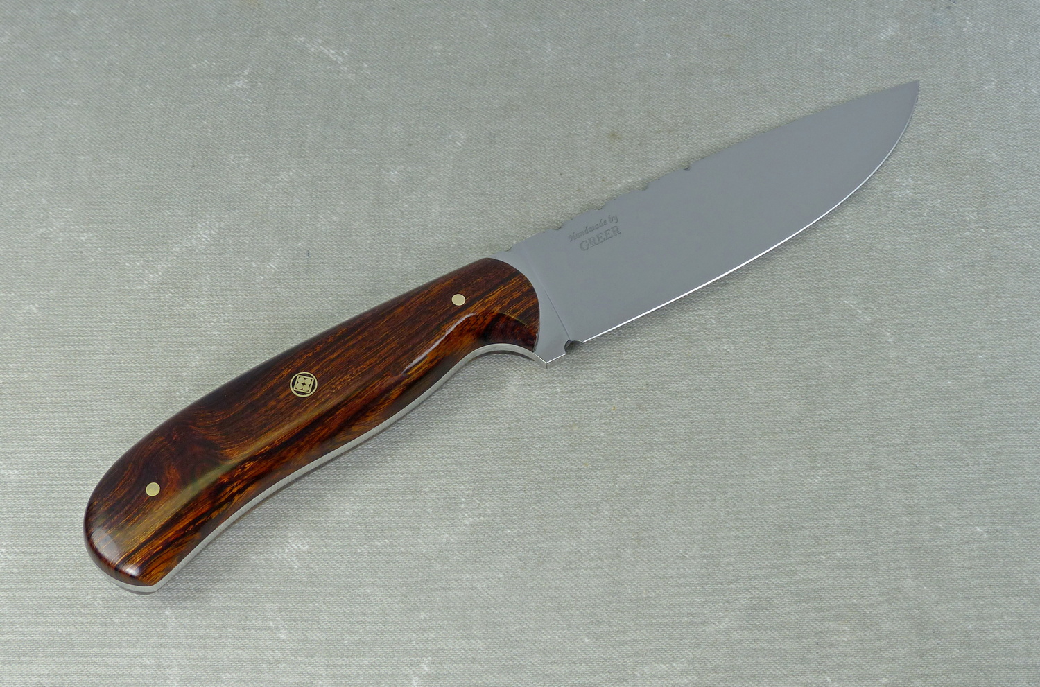 W39 - Premium Quality Ironwood Hunting Knife - Gary Greer Knives